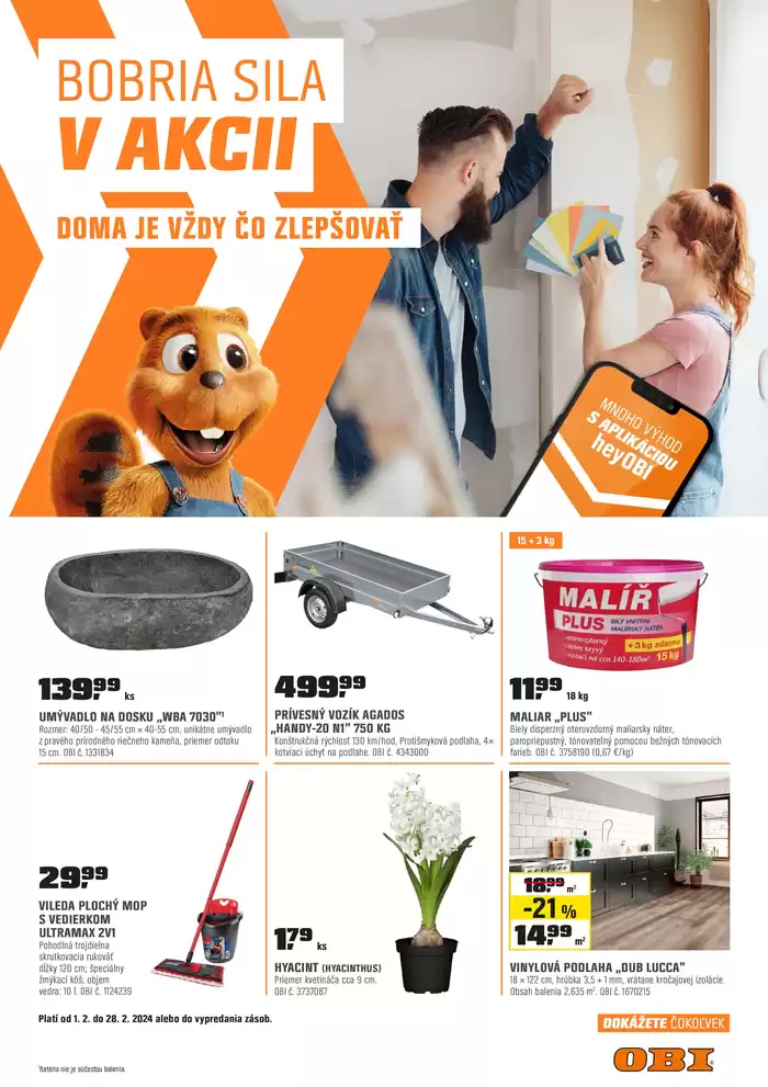 OBI Trnava - Nova 11 | Letáky a Otváracie Hodiny | Tiendeo